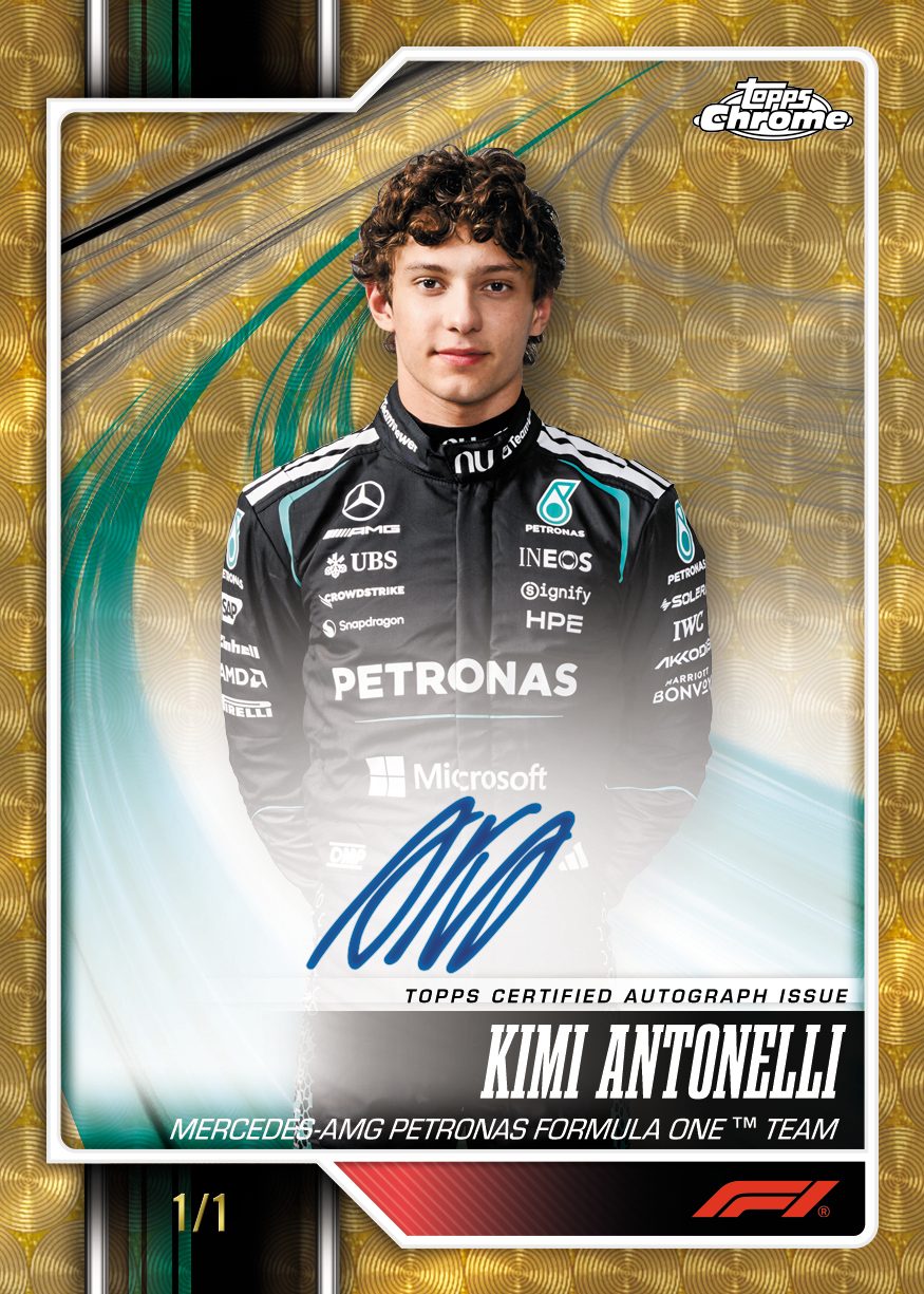 2026 Topps Chrome Formula 1 Checklist & Pack Odds | Checklist²
