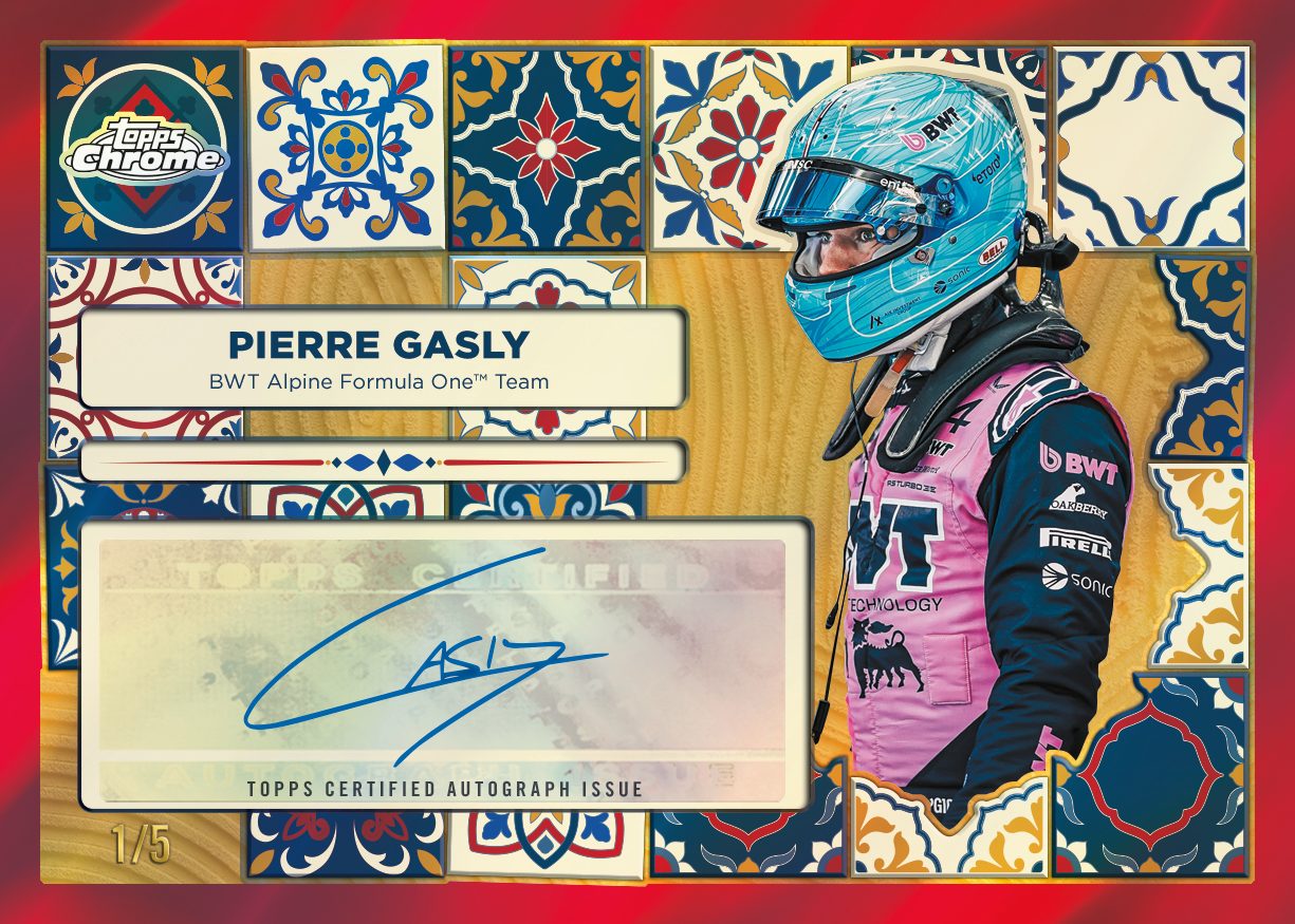 2026 Topps Chrome Formula 1 Checklist & Pack Odds | Checklist²